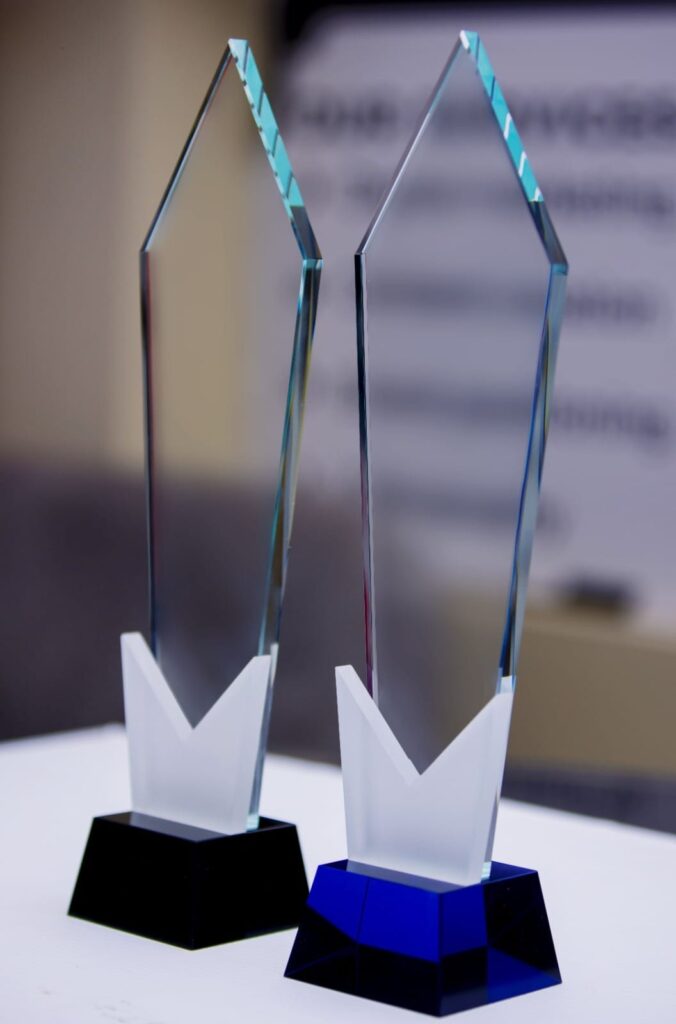 Unique Design Crystal Trophy Award - Pablo Gift Shop